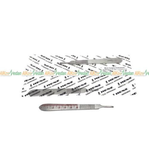 Jual SCALPEL HANDLE NO. 3 RENZ GAGANG BISTURI SCAPLE SCAPEL SURGICAL ...