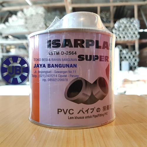 Jual Lem Pipa PVC Pralon Paralon Isarplas Kaleng 400 Gr - Kota Depok ...