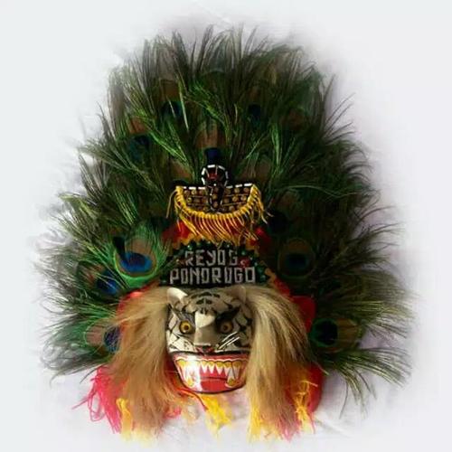 Jual Pajangan reog mini 40cm /topeng reog anak/mainan tradisional/ - 50 ...