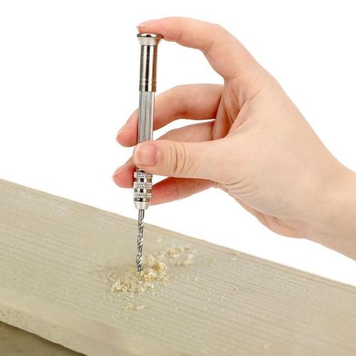 Jual Mini Pen Hand Drill Manual Bor Tangan Lobang Tiny Stainless Steel ...
