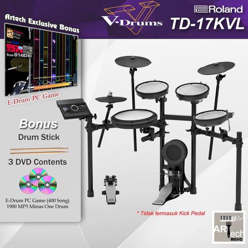 Jual Drum Elektrik Roland TD 17KV + Rack MDS-COM/ TD17KV/ TD17 KV ...