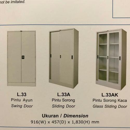 Jual Lemari Besi LION L 33 | Lemari File | Lemari Arsip - Jakarta Timur ...