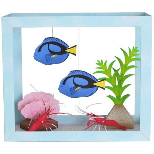 Jual Blue Tang/Fire Shrimp Papercraft - Kab. Bekasi - Papercraft Tiviti ...