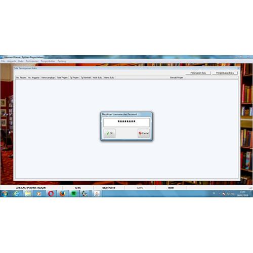 Jual Source Code Aplikasi Perpustakaan Sederhana Menggunakan Visual ...