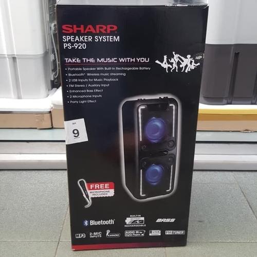 Jual PROMO SPEAKER AKTIF SHARP PS-920..usb bluetooth..NEW - Jakarta ...