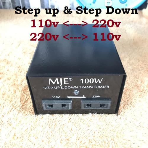 Jual Step Up Step Down Transformer 100w 220v to 110v / 110v to 220v ...