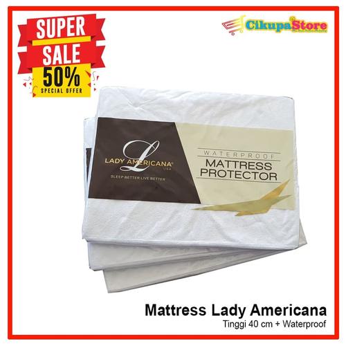 Jual Lady Americana Mattress Protector 200x200 | Waterproof | Matras ...