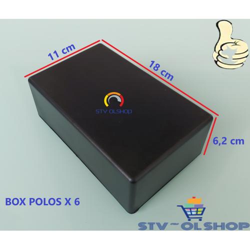 Jual Box Polos X 6 Plastik / Box Polos Hitam Serba Guna - Jakarta Barat ...