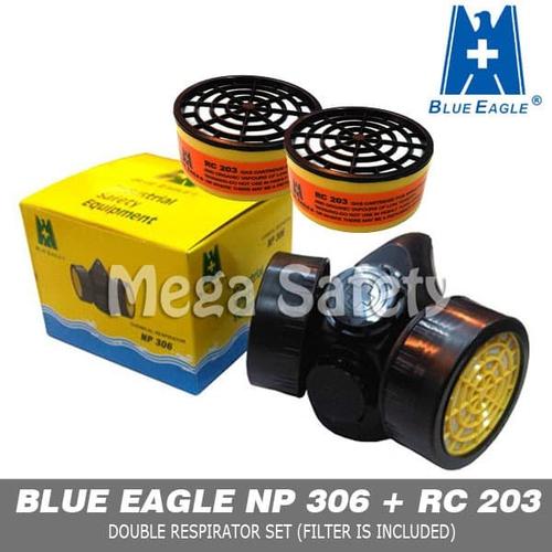 Jual Blue Eagle NP 306 Respirator & RC 203 Filter - Jakarta Barat ...