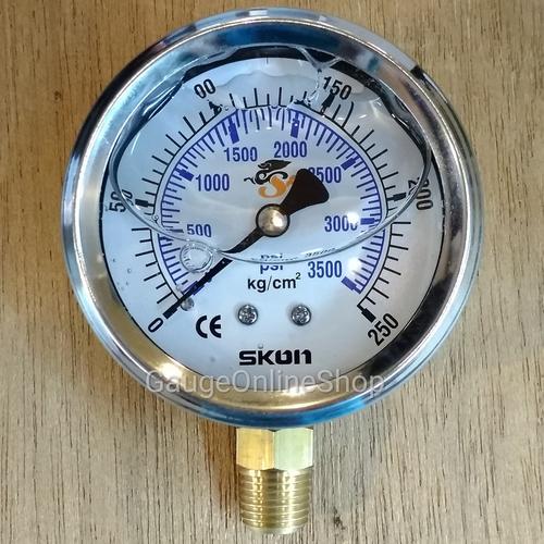Jual Pressure Gauge Model Raket 2 1/2" (60 mm) x 250 Kg/cm2 SKON - ISI MINYAK - Jakarta Barat ...