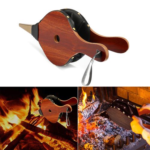 Jual OJ Outdoor Wood Fireplace Hand Barbecue BBQ Air Fire Blower - Kota ...