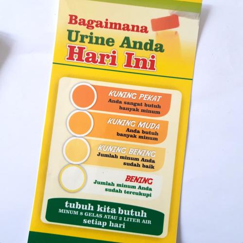 Jual Sticker Bagaimana Urine Anda Hari Ini - Kab. Karanganyar ...
