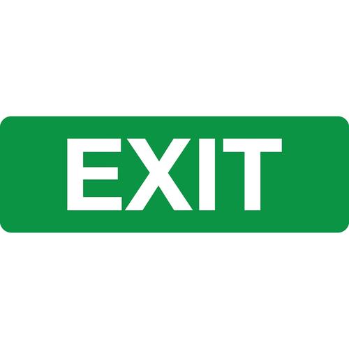 Jual RAMBU EXIT / KELUAR - 10X30CM SIGNAGE - Kota Bandung - Takama ...