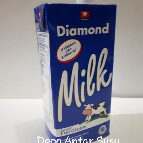 Jual Susu UHT Diamond 1L - Jakarta Pusat - Depo Antar Susu | Tokopedia