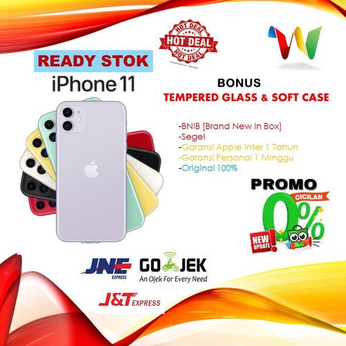 Jual IBOX iPhone 256GB 128GB 64GB 11 Black White Yellow Red Green Resmi ...