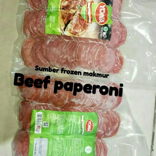 Jual Beef peperoni pepperoni premium toping sapi pizza 500gr. sumber ...