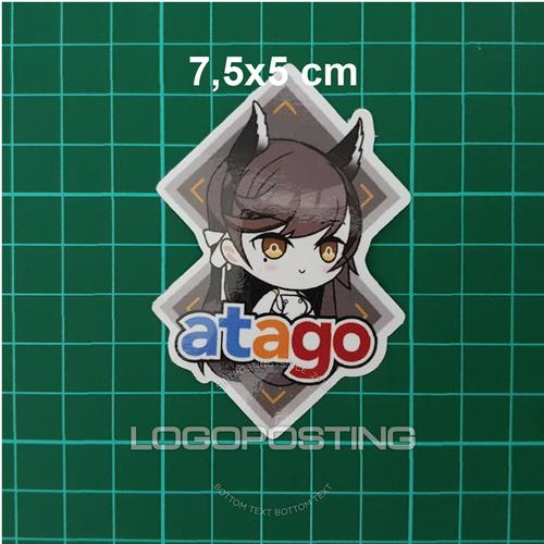Jual ATAGO - Sticker Logoposting Atago Azur Lane Trivago Stiker - Kab ...