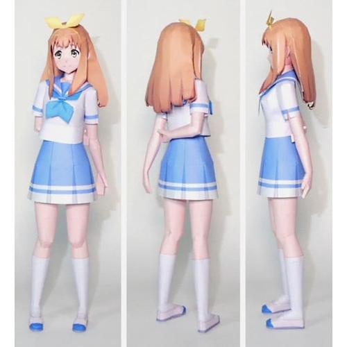 Jual DIY Papercraft Figure Anime Yoshikawa-Yuuko - Kota Bandung ...