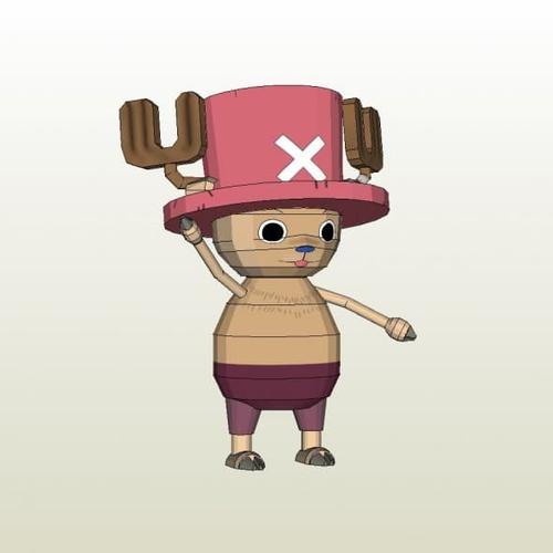 Jual DIY Papercraft Figure Anime Chopper Mini Version - Kota Bandung ...