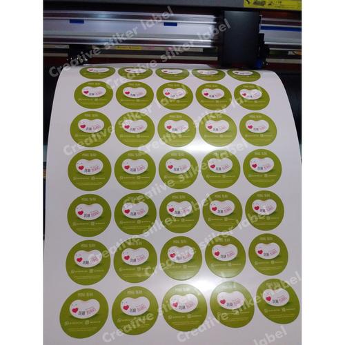 Jual stiker label kemasan bahan cromo - full color - Kota Bekasi ...