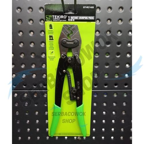 Jual Tekiro Skun Crimping Rachet Press Kabel KH-8 - Tang Pres Skun ...