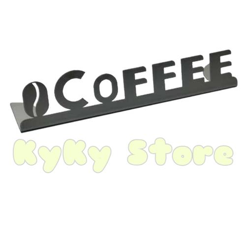 Jual TABLE SIGN COFFEE BEVERAGE SIGN - PENANDA MINUMAN KOPI STAINLESS ...