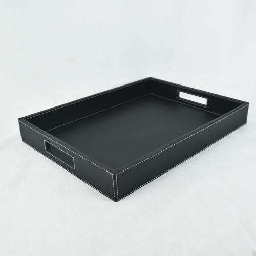 Jual 40x30x6 cm - Nampan Kulit Premium / Baki / Tray Kulit Sintetis ...