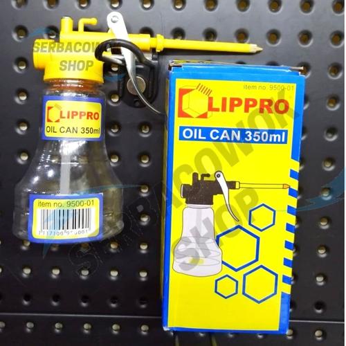 Jual Lippro Oil can Oliken Plastik Bening Oilcan Semprotan Oli 350 cc ...