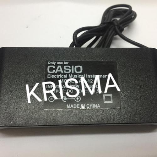 Jual Adaptor Keyboard Casio WK-1800 Free Kabel Listrik - Kab. Tangerang ...