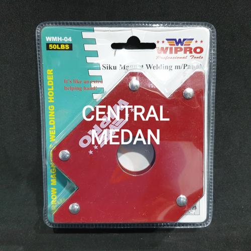 Jual SIKU LAS MAGNET 4" MODEL PANAH WIPRO ARROW MAGNETIC WELDING HOLDER ...