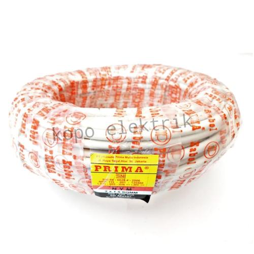 Jual Kabel Listrik Prima NYM 2x1,5 / 2x1.5 mm Tunggal Meteran @meter ...