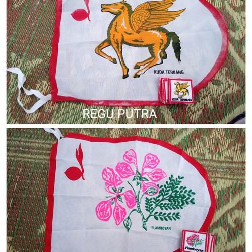 Jual TANDA REGU PRAMUKA 10 BORDIR + 1 BENDERA REGU PRAMUKA SABLON (1 ...