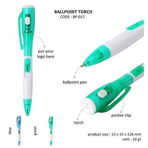 Jual BALLPOINT TORCH/ PULPEN UNIK ADA SENTER CETAK LOGO - Jakarta Barat ...