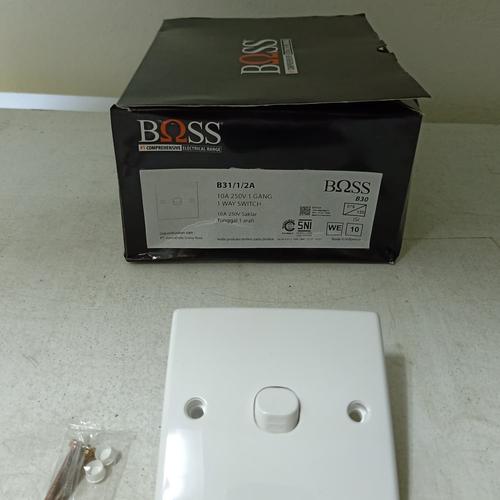 Jual saklar boss engkel / saklar 1 gang 1 way switch B31 1/2a - Jakarta Pusat - Surya Electrical ...