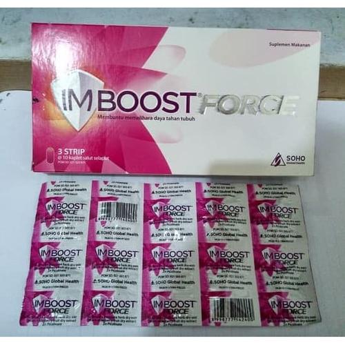 Jual Imboost Imbost Imbos Force Fit Obat Vitamin Kekebalan Daya Tahan ...