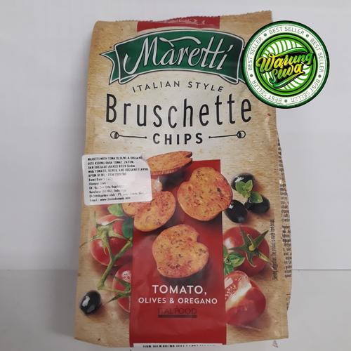Jual Maretti bruschette chips - tomato olives & oregano 70 gram - Kota ...