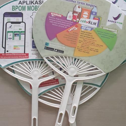 Jual cetak kipas model kerang stiker custom - Kota Tangerang Selatan ...