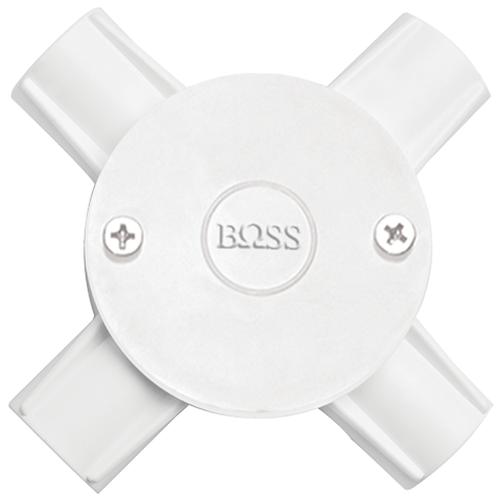 Jual BOSS PVC B240/20/4 Junction Boxes 4 Way 20mm - B240/25/4 - Jakarta ...