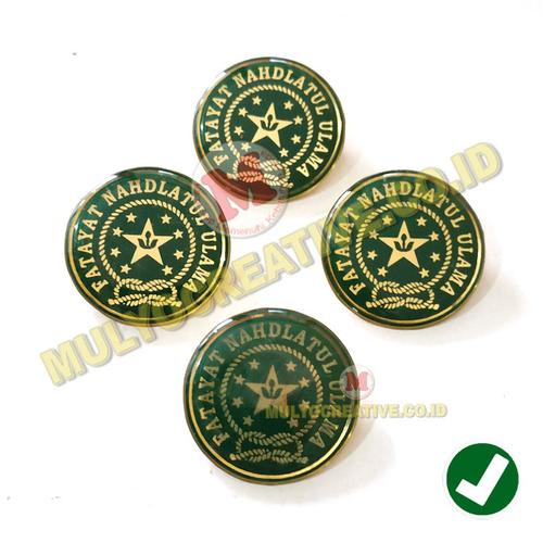 Jual Pin Logo Fatayat NU Murah Pin Bros NU Model Bulat Custom Murah ...
