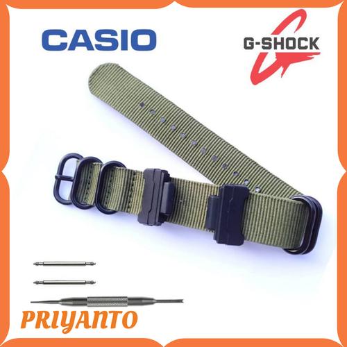 Jual Nylon Zulu Watch Strap Tali G-Shock Nato Adapter Adaptor Green ...
