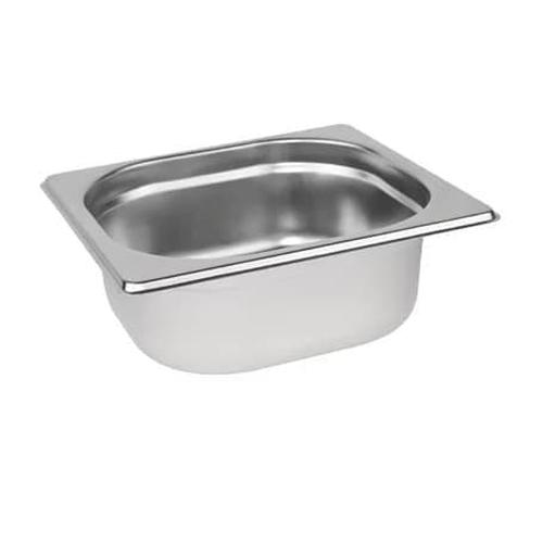 Jual Gastronom food pan foodpan insert 1/6 176 x 162 mm tinggi 100mm ...