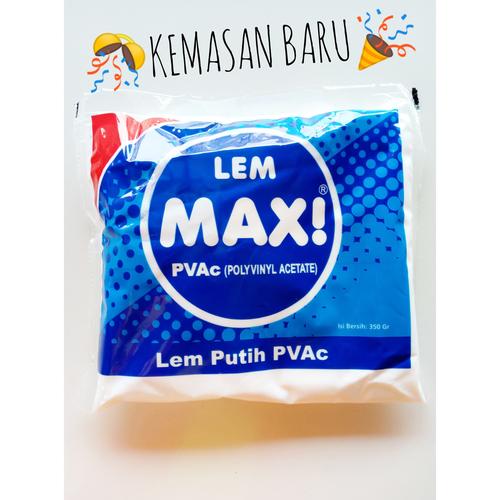 Jual Lem Putih PVAc MAXI Biru 350 Gram/ No FOX/Lem Kayu Kertas Plamir ...