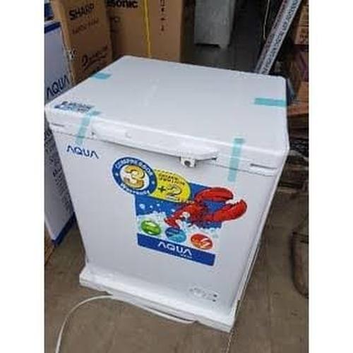 Jual Chest Freezer Aqua Sanyo 100 Liter AQF 100 Low Watt - Jakarta ...