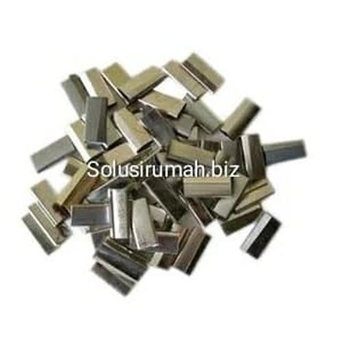 Jual Klem Seng Persegi 1 kg Strapping Band Klam Plastik Tali Klam - Kab ...