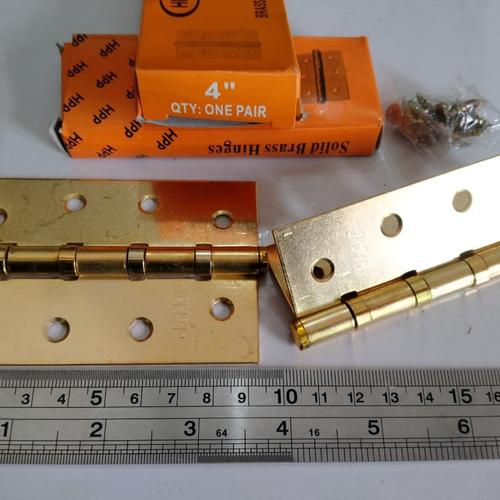 Jual Engsel Plat 4" Kuning/ Engsel Pintu ( HARGA 1 LUSIN) - Jakarta ...