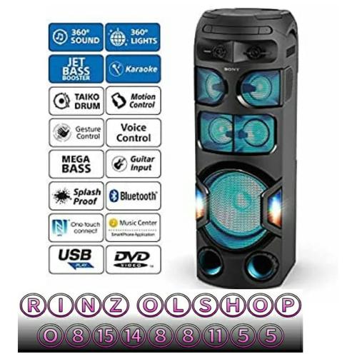 Promo SONY MHC-V82D MULTIMEDIA SPEAKER HIGH POWER AUDIO SYSTEM WITH ...