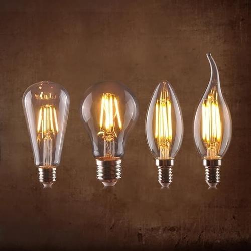 Jual Lampu Filament Edison LED Candle Lilin E14 C35 4w 4 watt 4 w unik ...