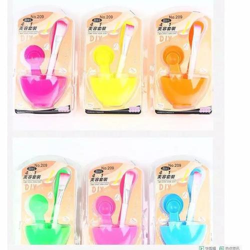 Jual Masker Lengkap 1 paket plus kuas sendok dan pengaduk /mangkuk ...