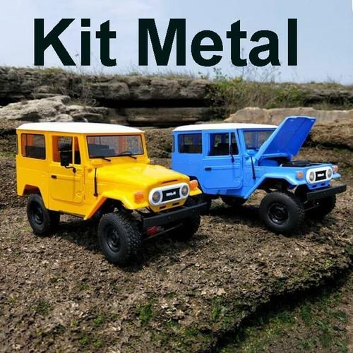 Promo WPL C-34KM C34KM Metal 1/16 4WD Military Truck Off Road RC KIT ...