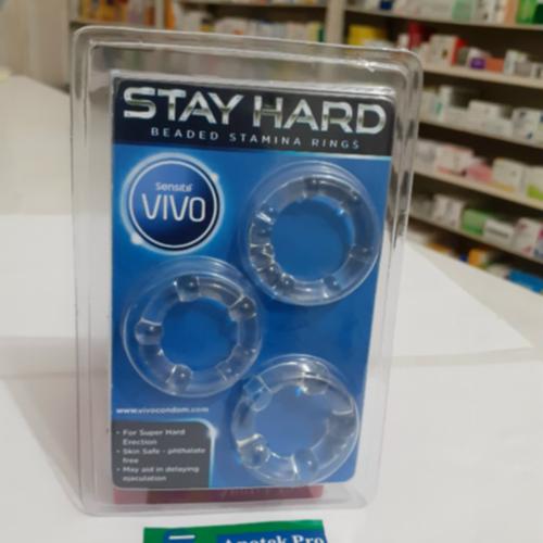 Jual Vivo Stay Hard - Donut Stamina Rings Original Silikon - Kota ...